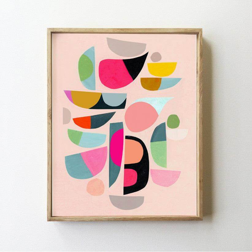 Garden Party Abstract Art Print